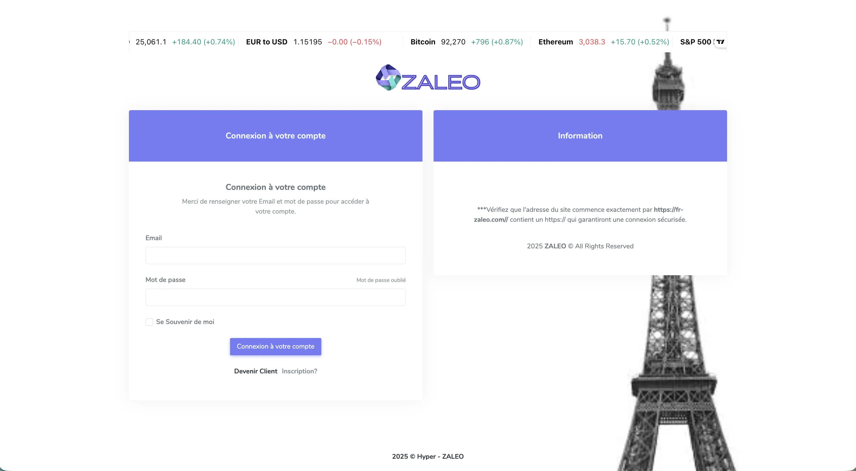 Fr-zaleo.com nous paraît être une véritable supercherie - Warning Trading