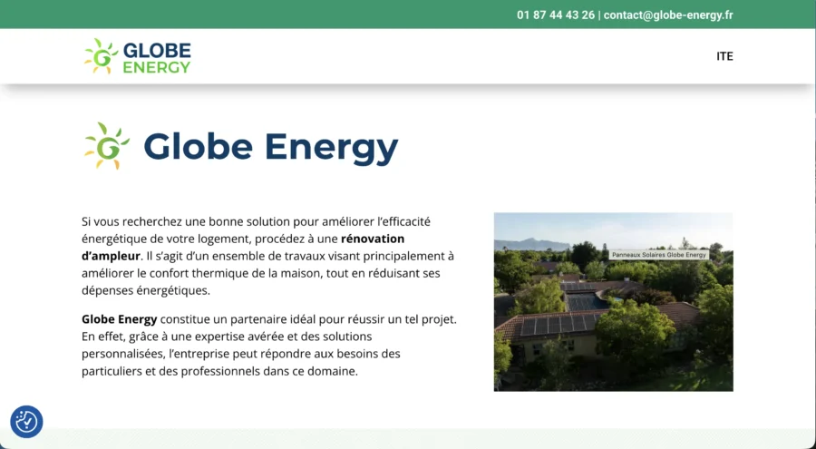Globe Energy (globe-energy.fr): appel à avis