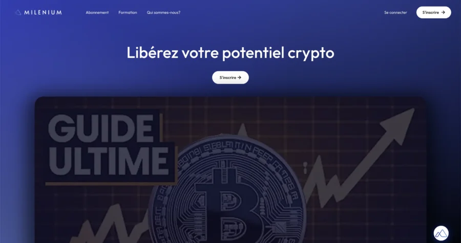 Avids Milenium-crypto.fr: probable arnaque